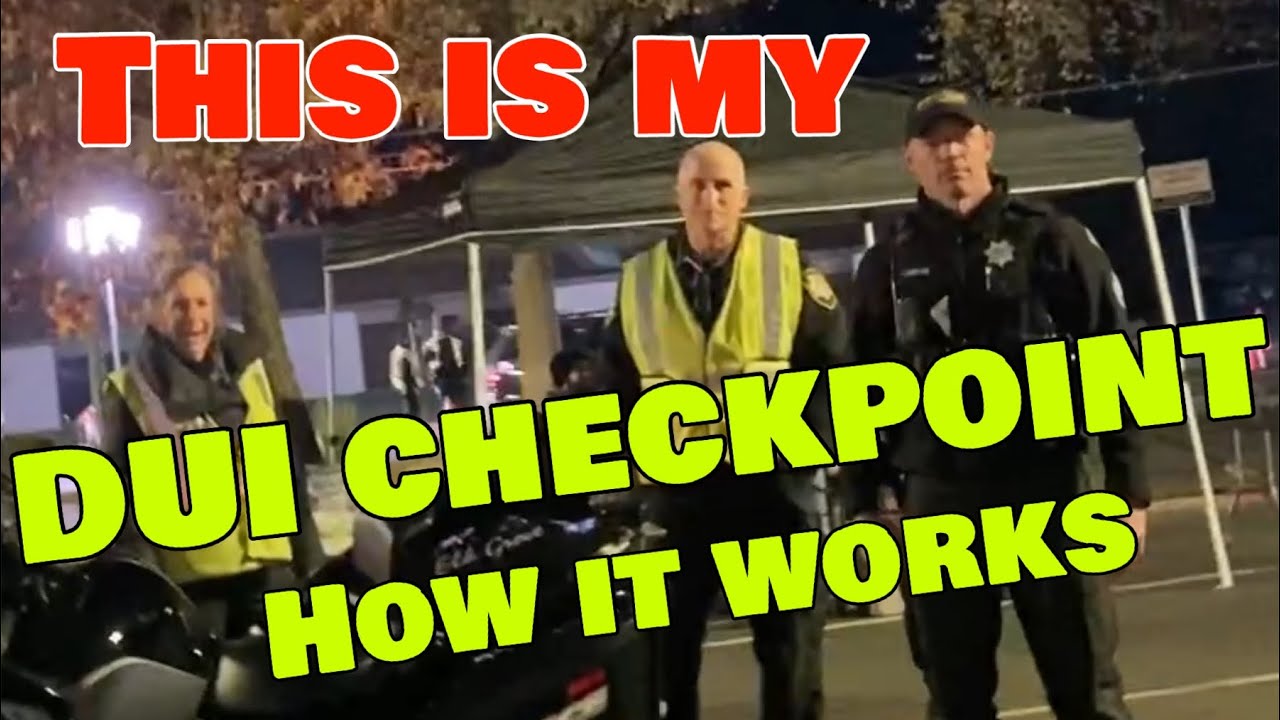 Elk Grove DUI checkpoint- how it works - YouTube