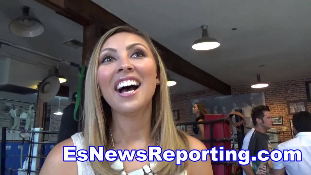 Crystina Poncher On Manny Pacquiao vs Crawford - esnews boxing - YouTube
