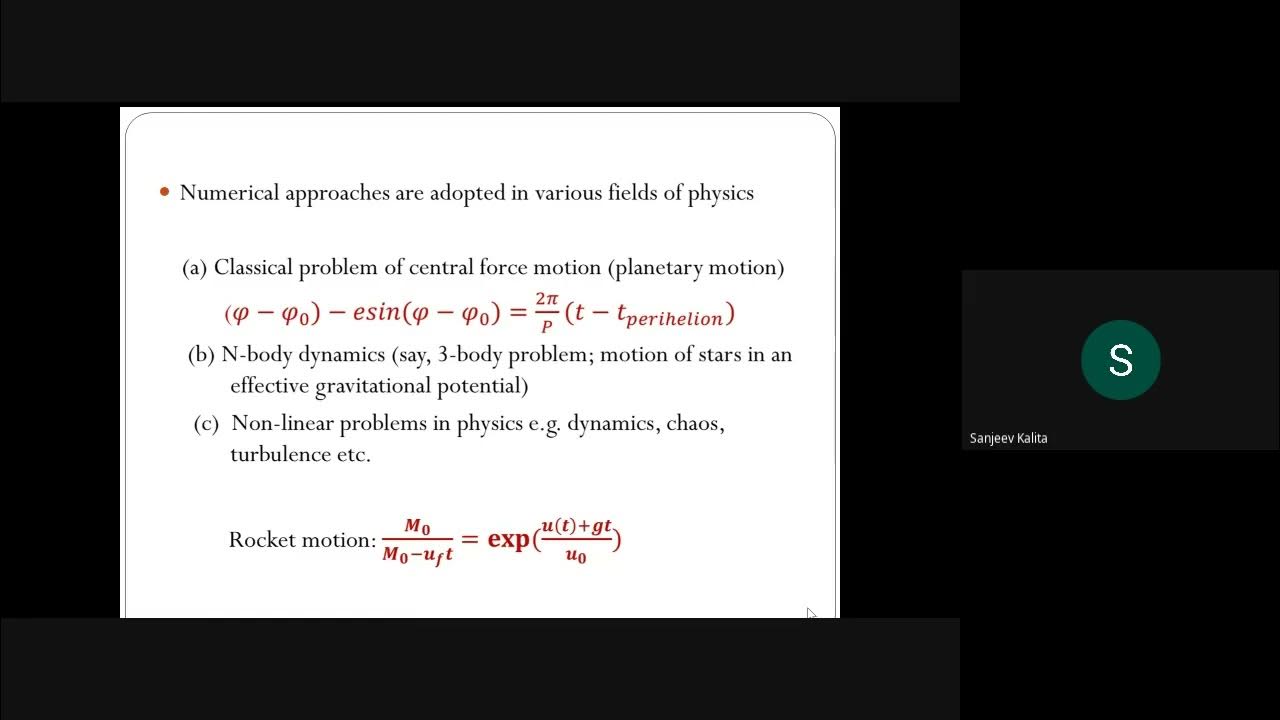FDP on Python Theory 01 & Introduction to Compuational Physics ...