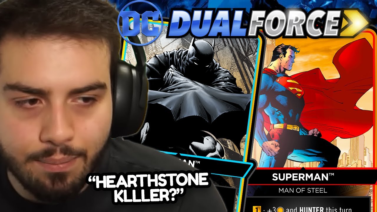 First Impressions of DC Dual Force Card Game - YouTube