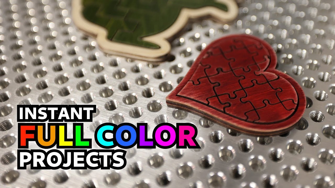 The ULTIMATE Laser Guide to Colorshop Woods | MINI Craft Show Projects ...