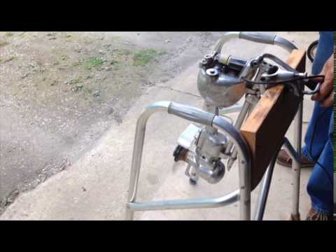 1939 Clarke Troller first run! - YouTube