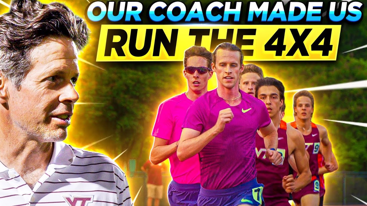 Coach made us run the 4x4 - YouTube