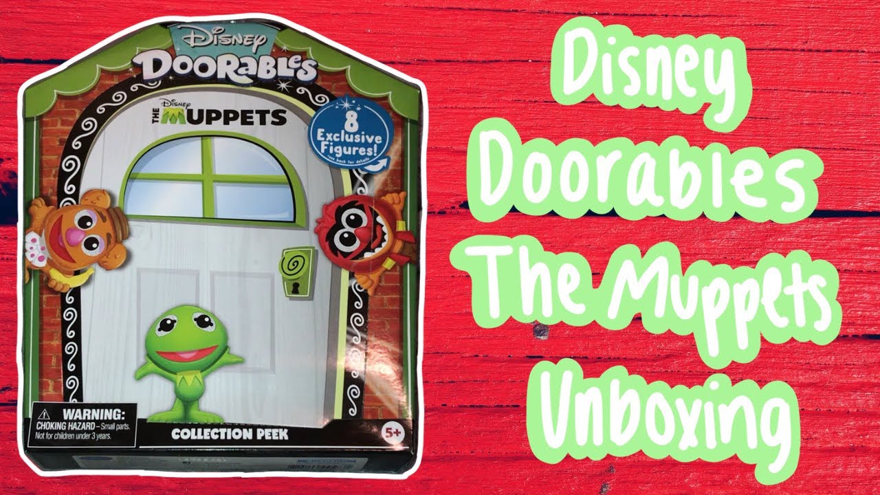 Disney Doorables The Muppets Collection Peek Unboxing - YouTube
