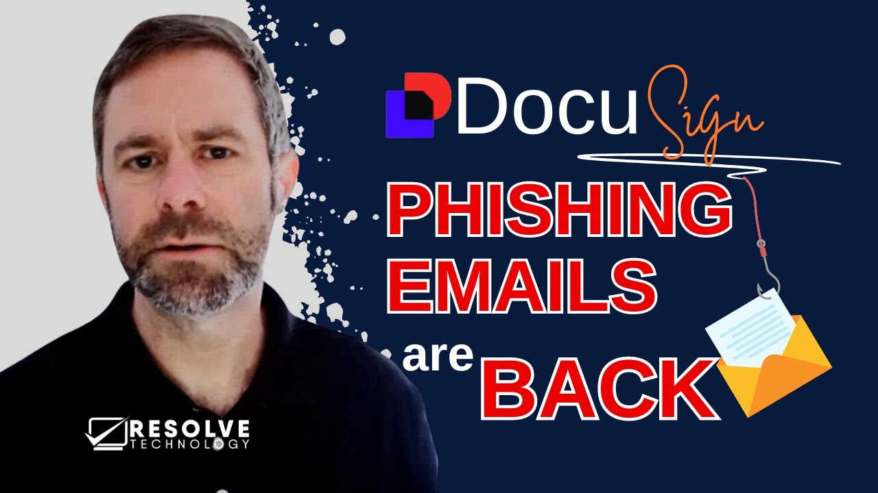 DocuSign Phishing Emails Are Back - YouTube