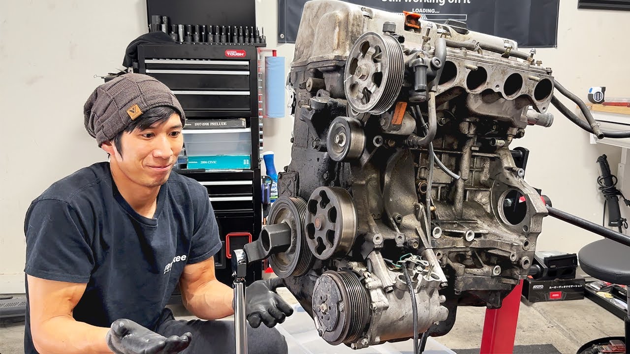 K24a2 Motor Transformation - YouTube