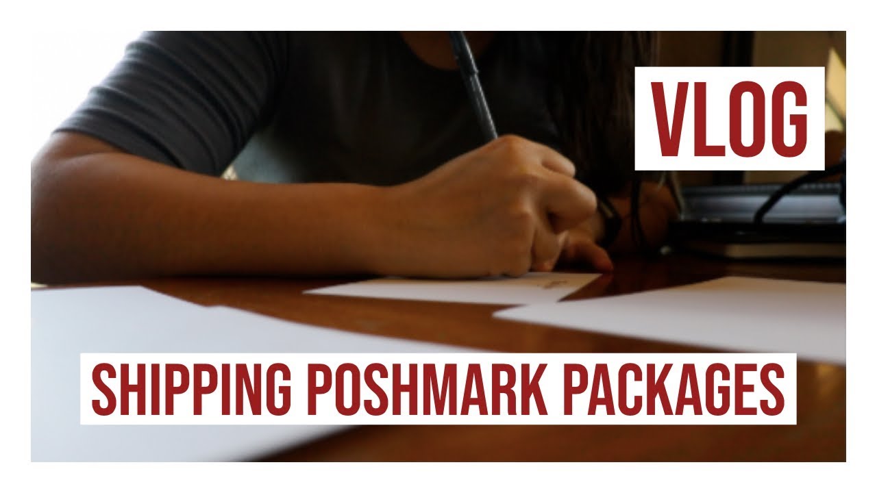 Vlog | Shipping Poshmark packages & dealing with all my Poshmark ...