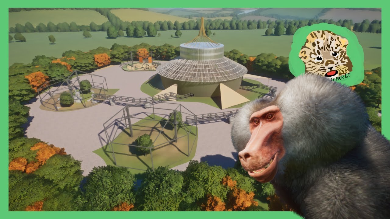 Primate Plaza | Planet Zoo Primates | ZSU - YouTube