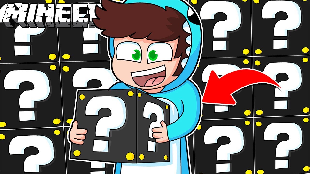 Milo Encontro Los Lucky Blocks Black Mas Poderosos De Minecraft Youtube