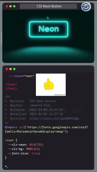 Css Neon Button #css #cssbutton #shorts #coding #tranding - YouTube