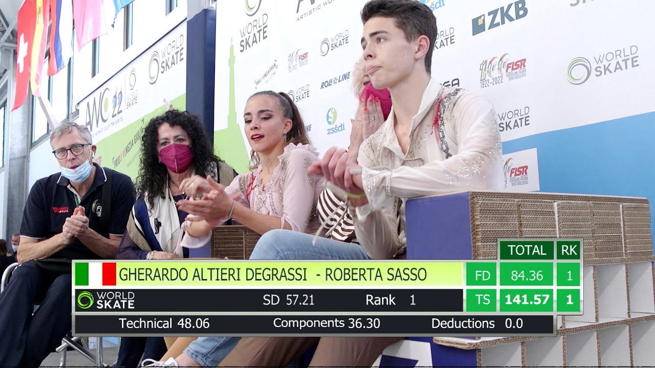 AWC22 - Gherardo Altieri Degrassi & Roberta Sasso - Dance: Free Dance ...