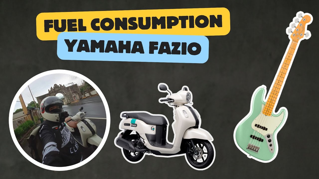 Fuel Consumption ng Fazzio After 1 year? | Yamaha Fazzio 125 - YouTube