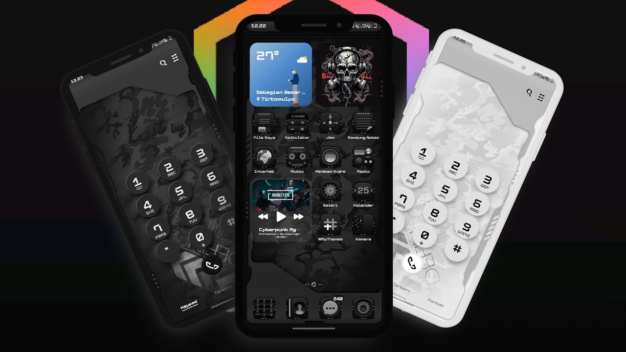 HEX SETUP ASYLUM THEME SAMSUNG - YouTube