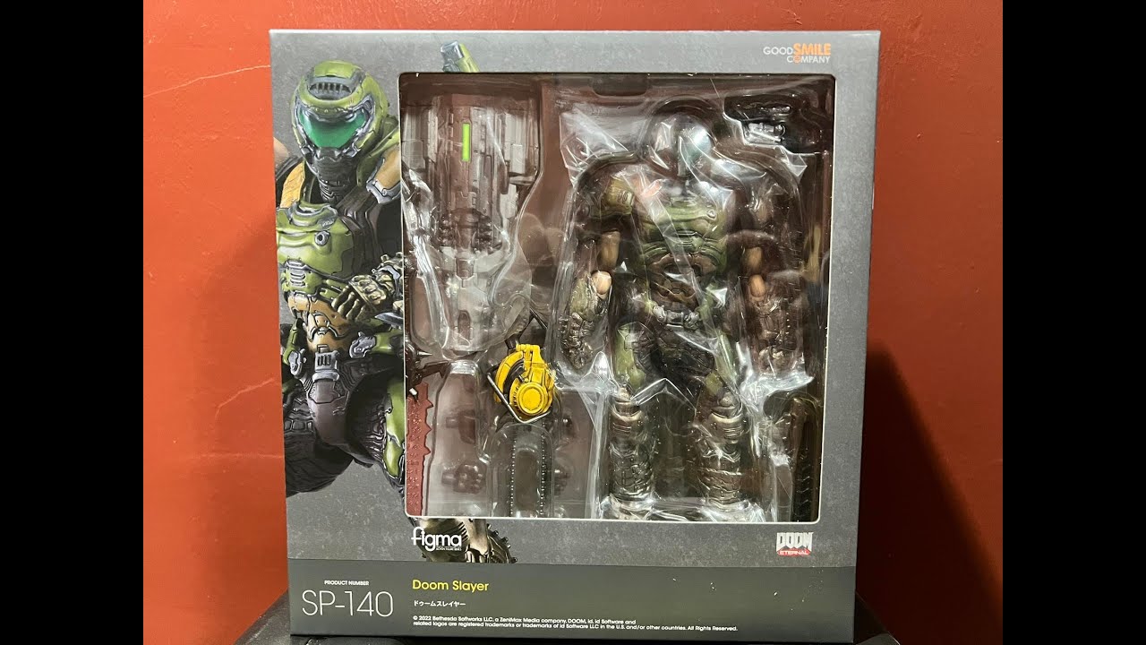 Unboxing Figma Doom Slayer SP-140 - YouTube