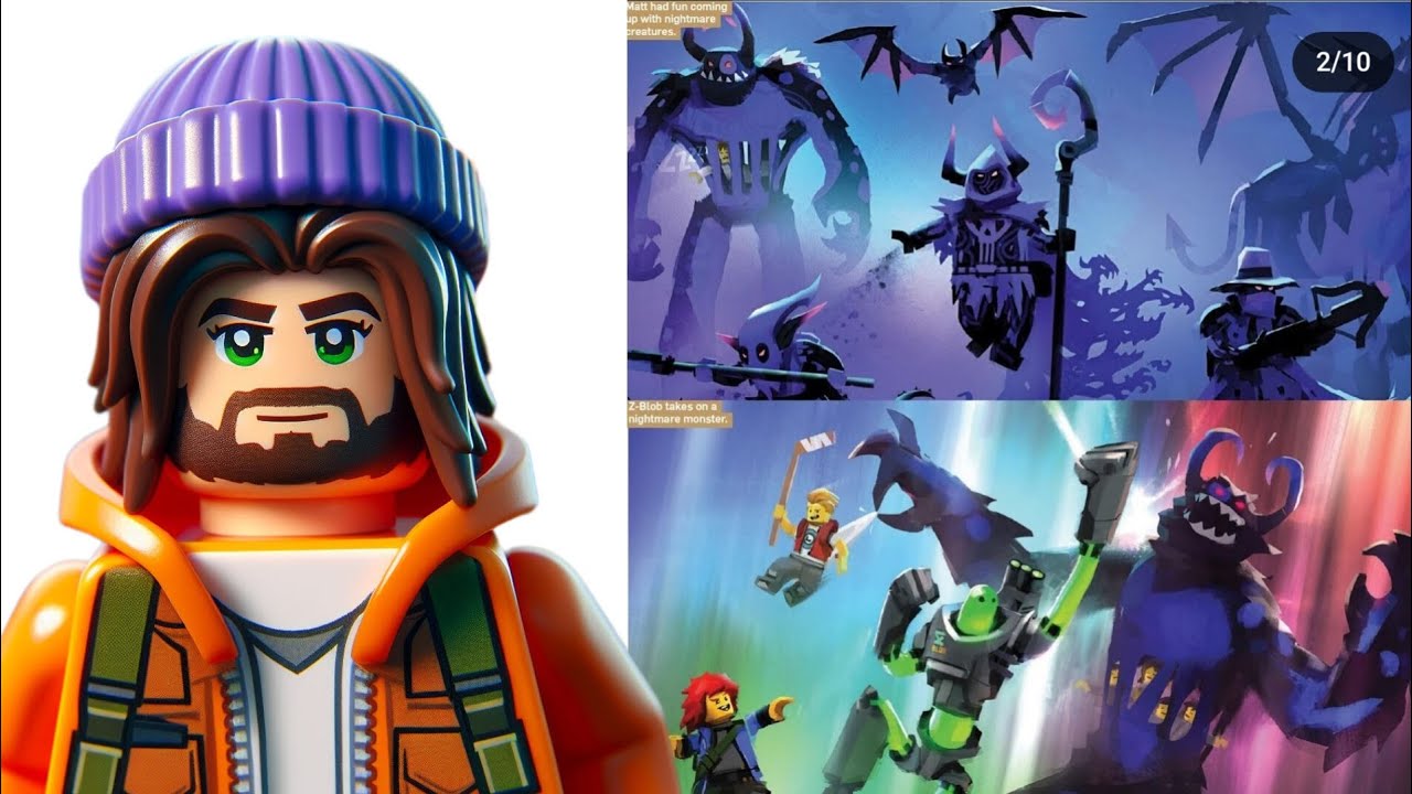 Lego Dreamzzz Concept Art Youtube