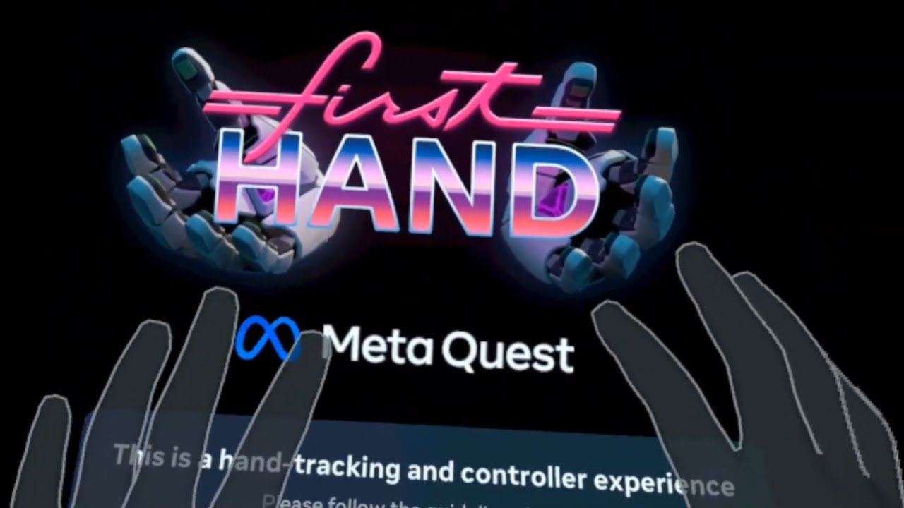 Best Game to Train your Virtual Hands - First Hand on Quest 3 - YouTube