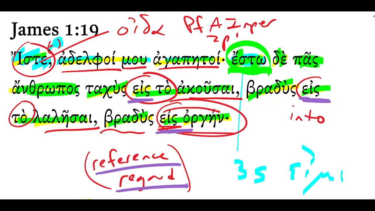 James 1:19 - YouTube