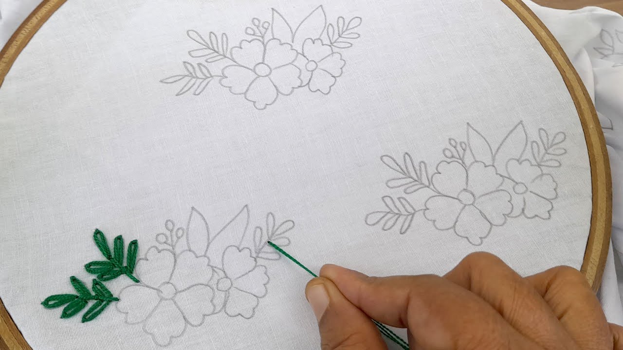 all over embroidery design for dresses, kurtis, all over hand ...