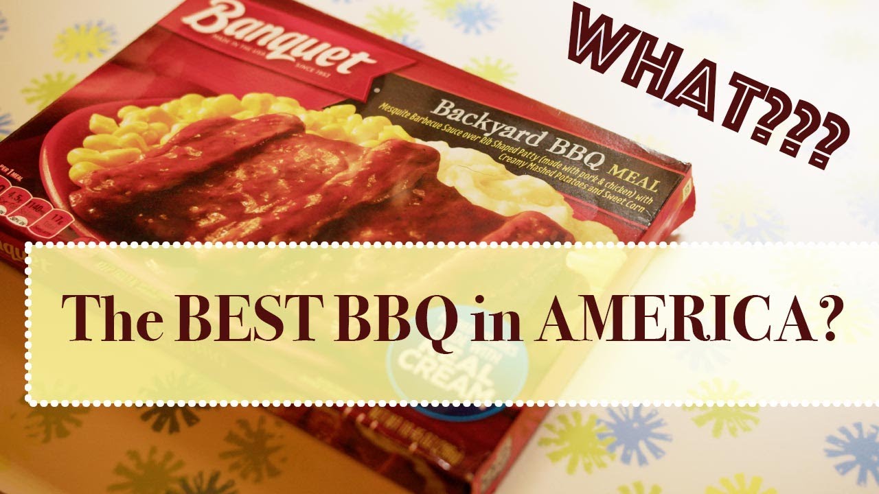 Banquet Backyard BBQ Meal. Amazing smoked barbecue in a box! (Unboxing ...