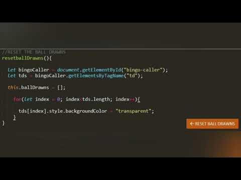 WEEK 11 MIDTERM PROJECT - BINGO GAME - YouTube