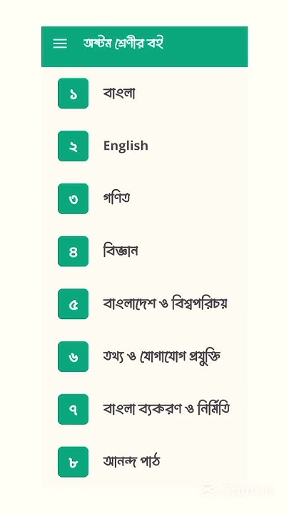 🔴 Class 8 Book List | Class 8 New Book List 2025 | Class 8 All Books List | Class 8 book list ...