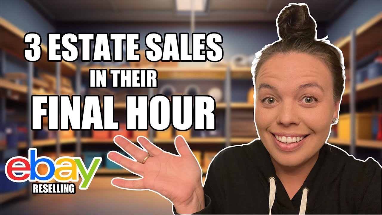 3 Estate Sales in their Final Hour for EBay Reselling - see the homes ...