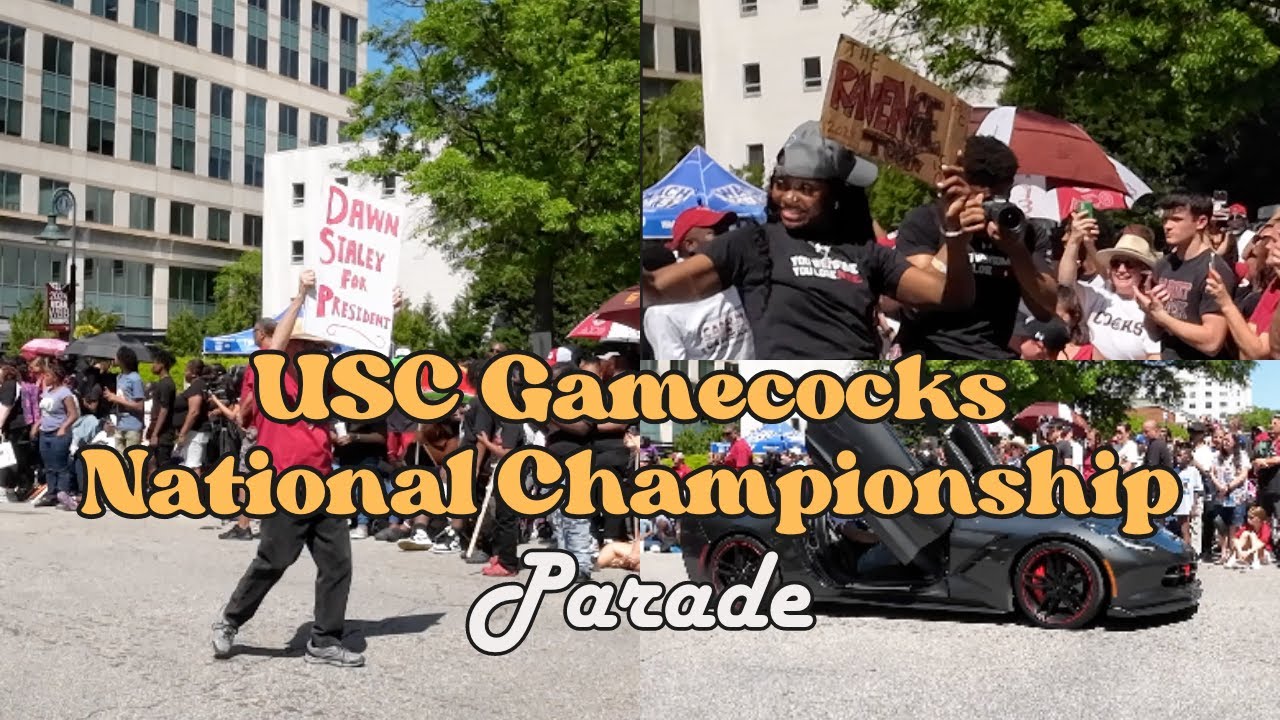 South Carolina Gamecocks Women's Basketball Championship Parade | 2024 ...