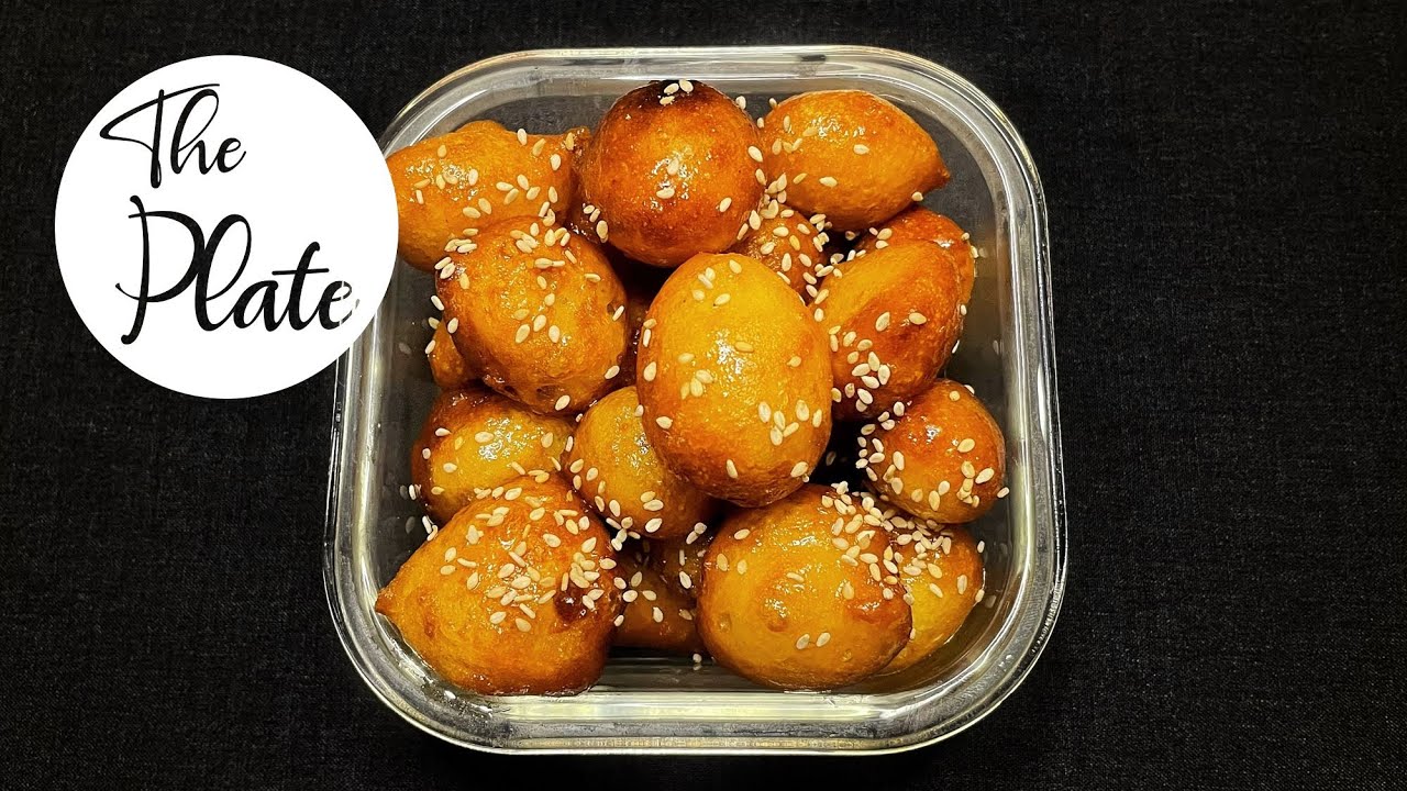 Luqaimat Recipe | Middle Eastern Donut | Arabian Sweet | The Plate ...