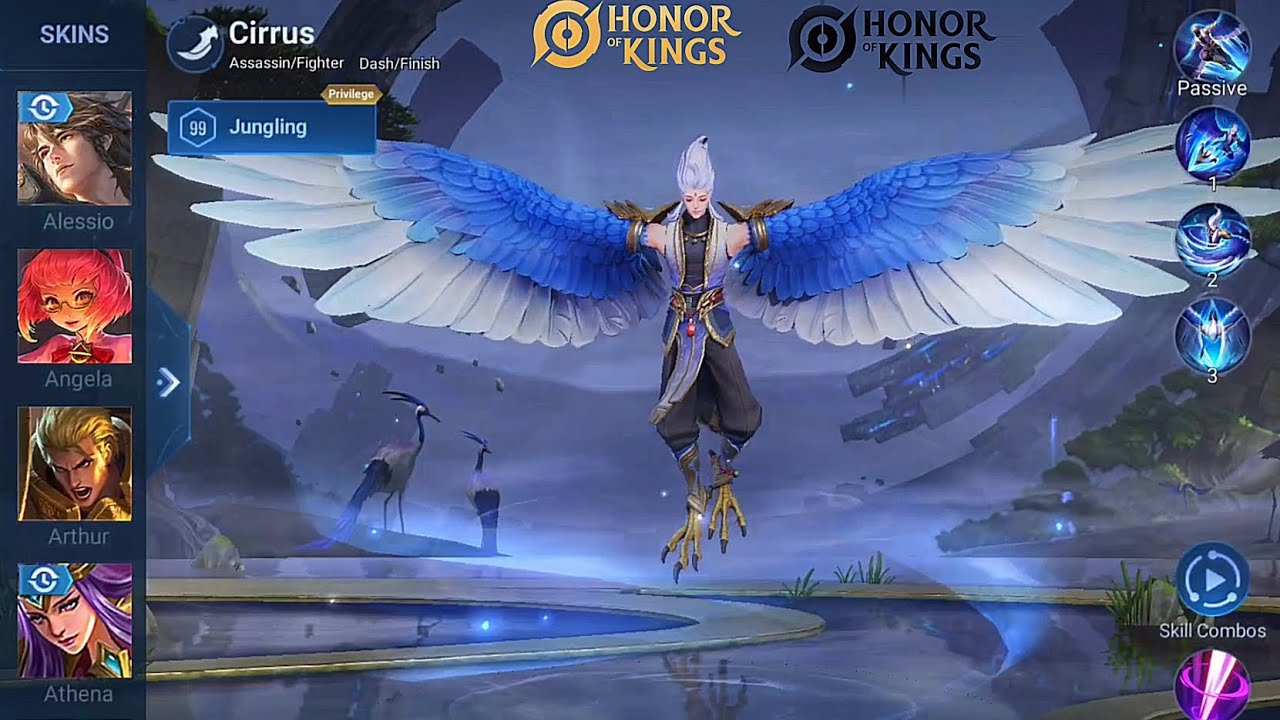 HONOR OF KINGS : Cirrus Gameplay - Dhirulegends - YouTube