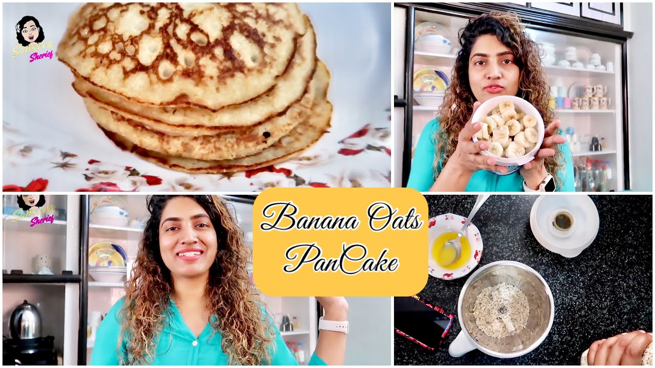Banana Oats Pan Cake | Cook With Sameera Sherief - YouTube