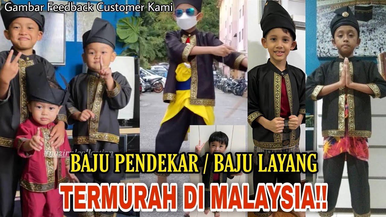 Baju Busana Melayu Tradisional Termurah Di Malaysia!! Set baju pendekar ...