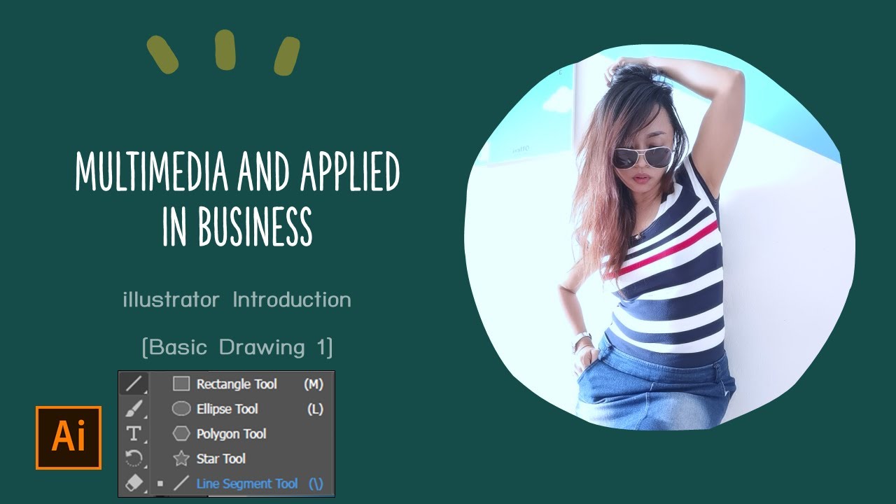 Multimedia and Applied in Business [Basic Drawing 1] - YouTube