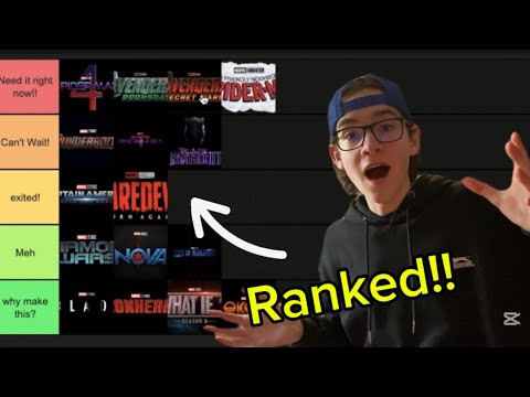 Every upcoming MCU project ranked!! - YouTube