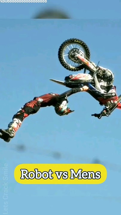 Robots vs Mens Bike Stunt 🔥 #bike #stunt #robot #shortvideo #respect - YouTube
