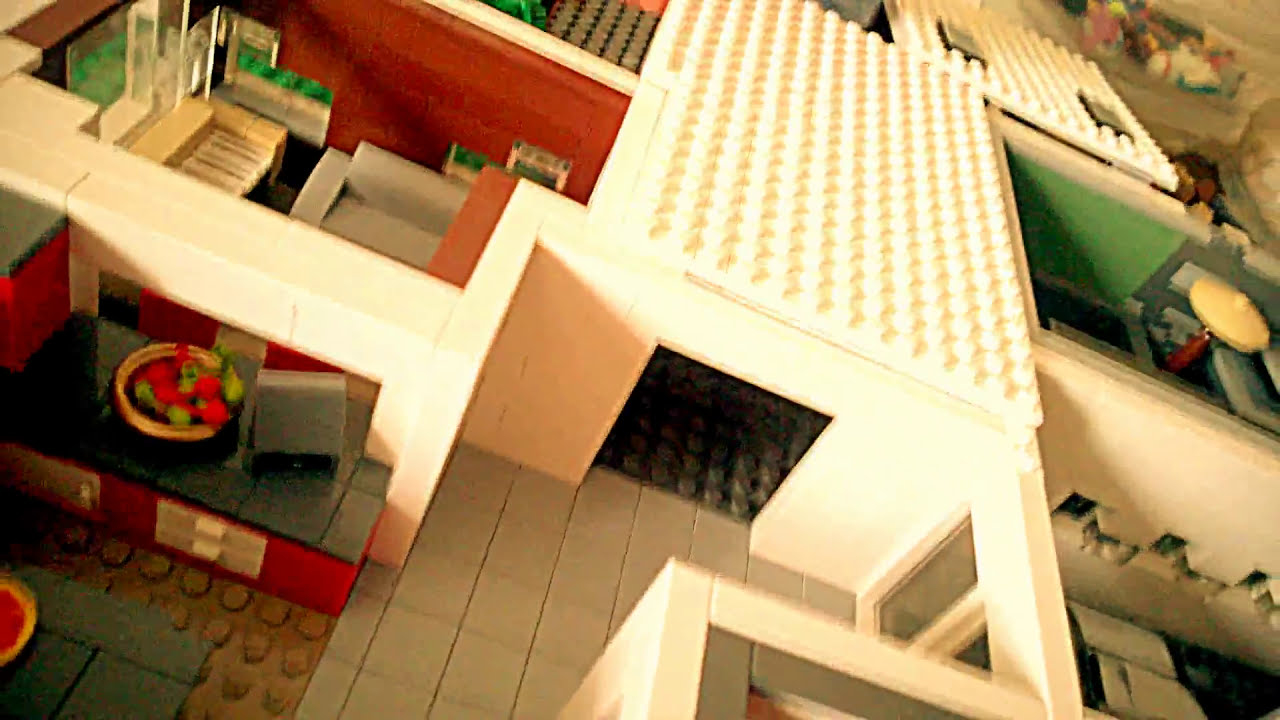 Lego Modern House MOC 3 - YouTube