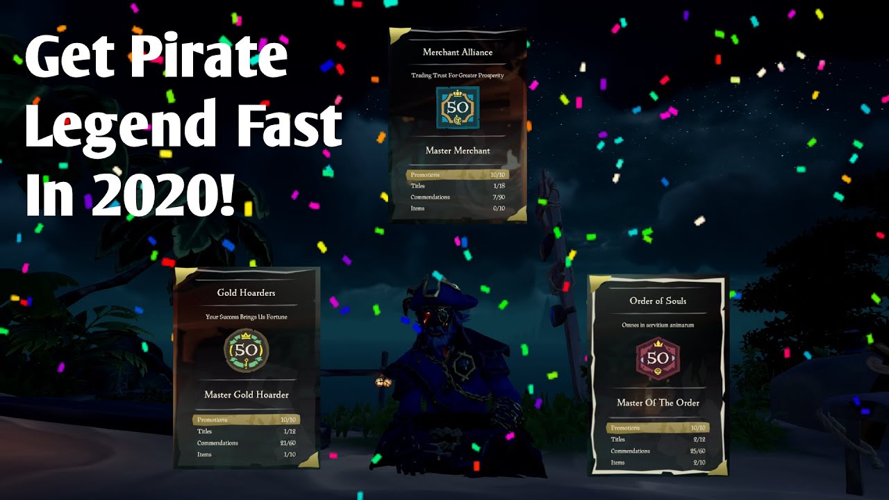 How To Achieve Pirate Legend Fast In 2020! - YouTube