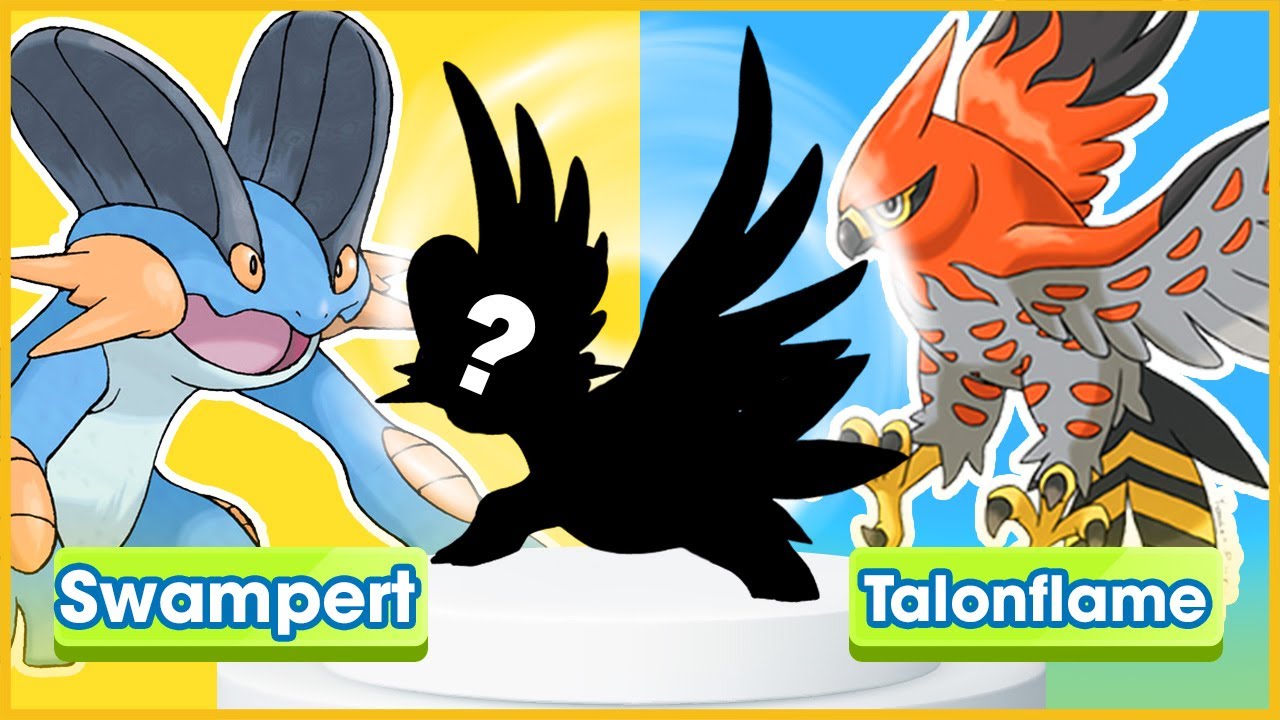 Pokemon Fusion | Swampert + Talonflame | pokemon infinite fusion ...