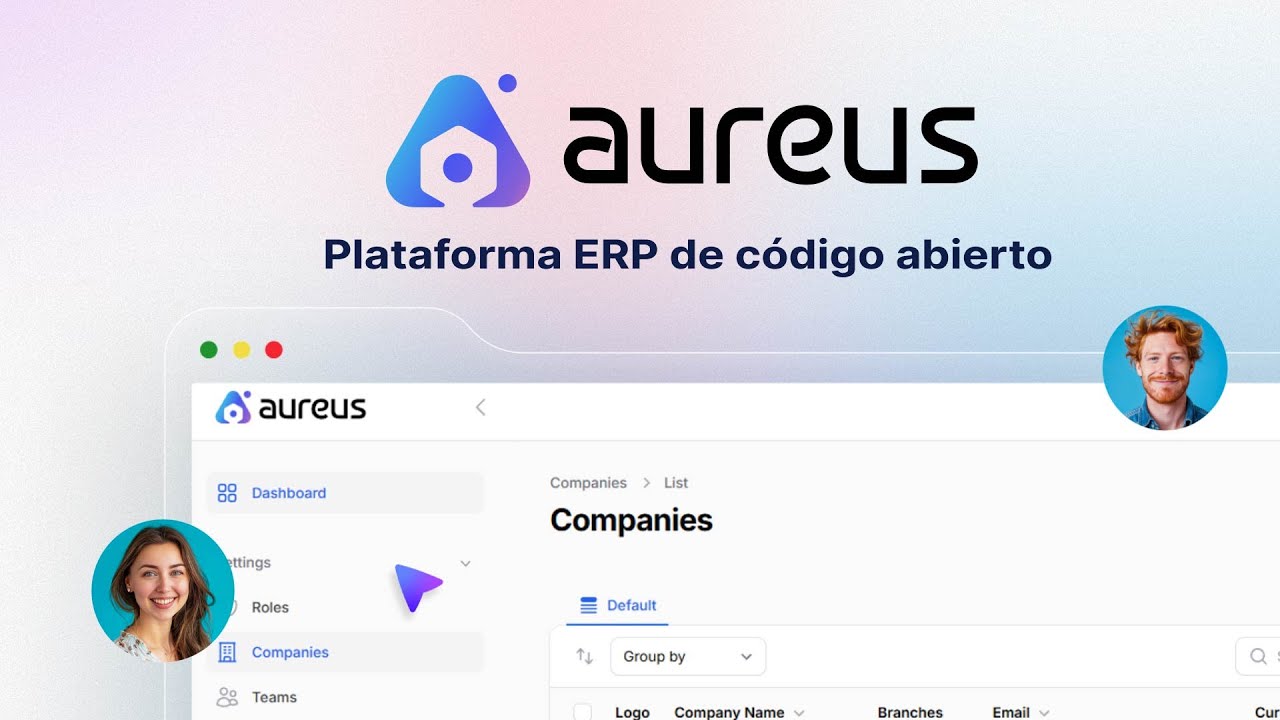Plataforma ERP de Código Abierto | AureusERP - YouTube