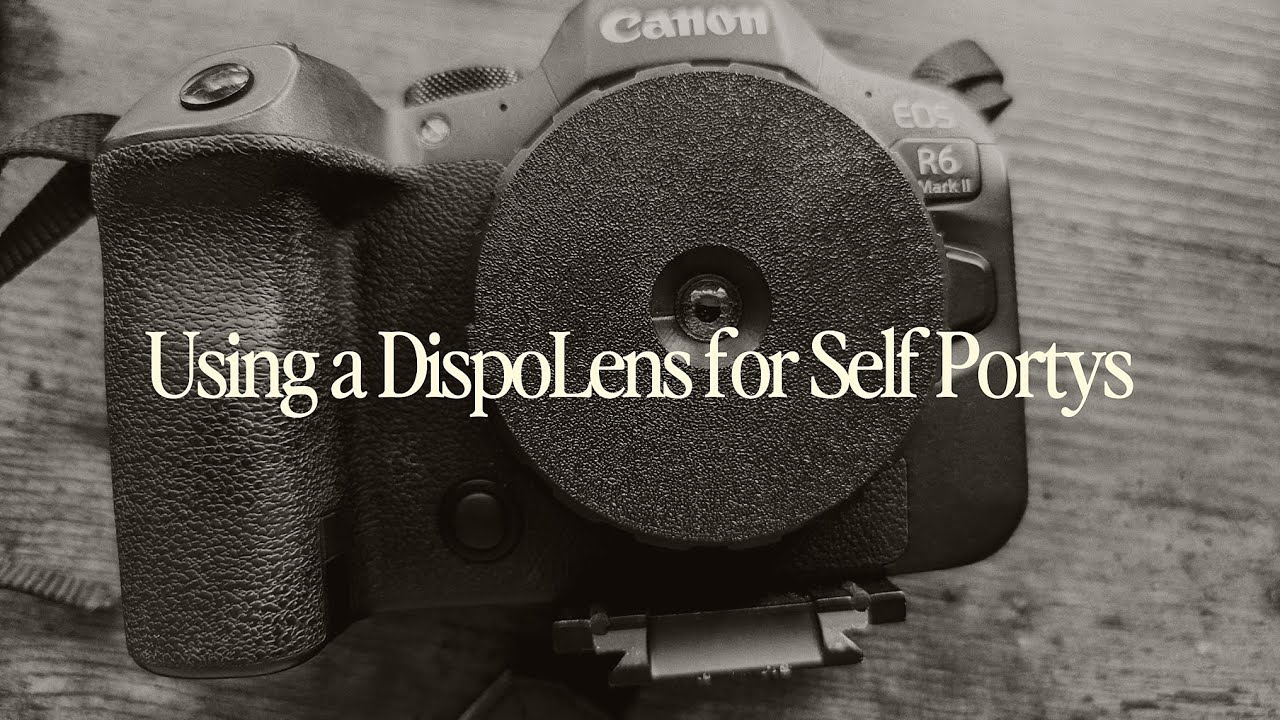 Using a Dispo Lens for Self Portraits - YouTube