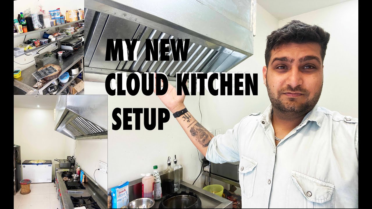 My New Cloud Kitchen Setup... - YouTube