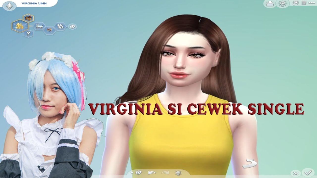 BUAT RUMAH WANITA SINGLE | THE SIMS 4 | GAMEPLAY - YouTube