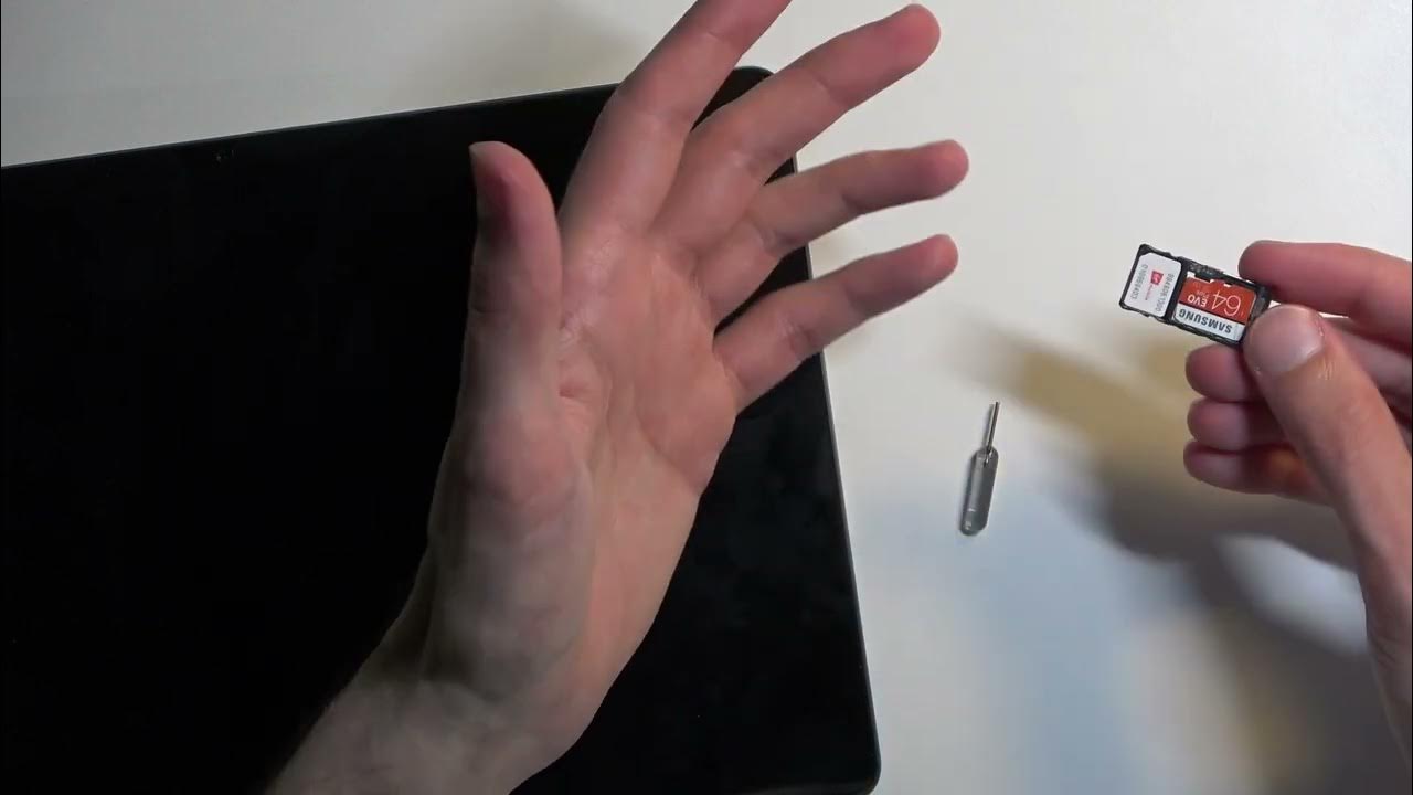 How to Insert SIM and SD Cards on BLACKVIEW Tab 16 Pro – Install Cards ...