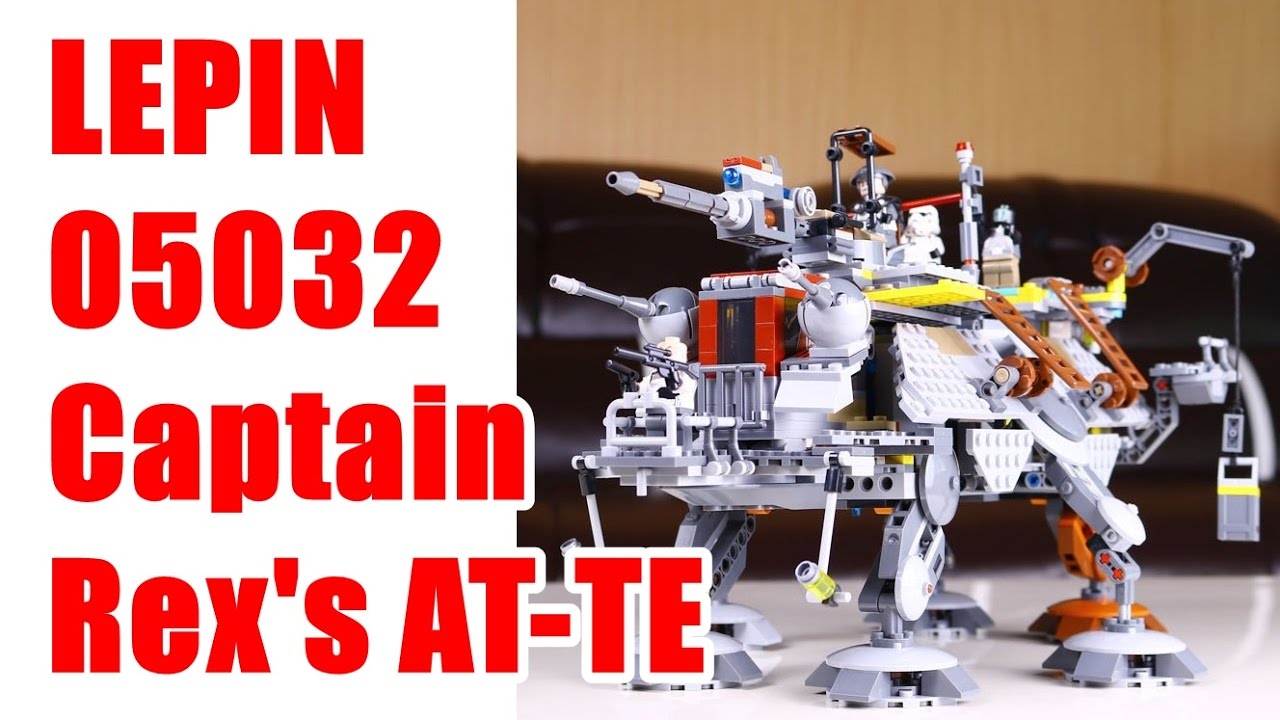 Lepin 05032 Captain Rex's AT-TE - YouTube