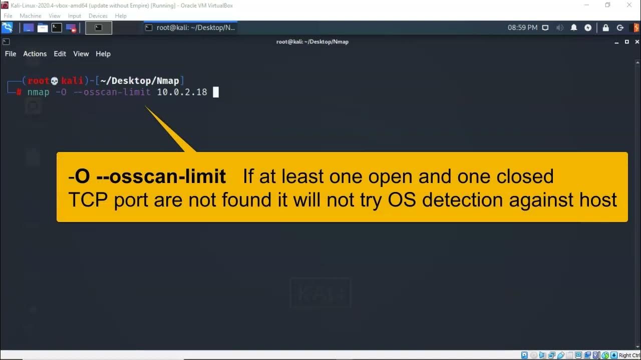 NMap OS Detection - YouTube