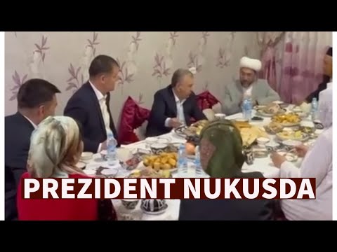 PREZIDENT SHAVKAT MIRZIYOYEV IFTORLIK QILDI.