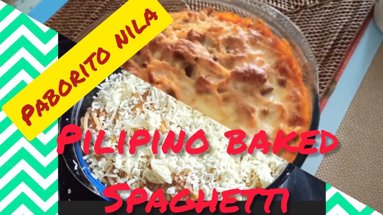 Our lunch Pilipino style baked spaghetti..paborito sya nang alaga ko.# ...