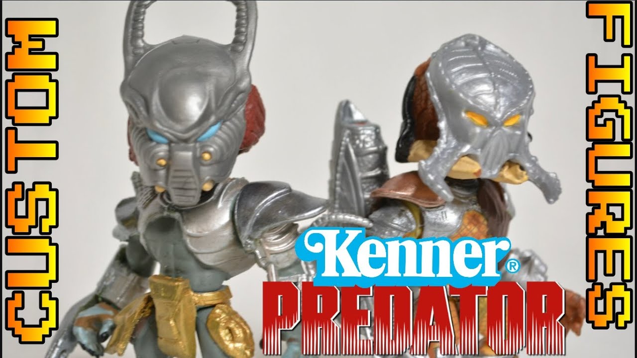 Kenner Inspired Predator Figures - Custom Action Figure Feature - YouTube
