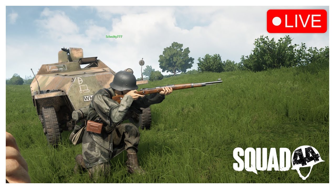To Squad Lead or Wait this is Squad 44?! | Squad 44 Stream - YouTube