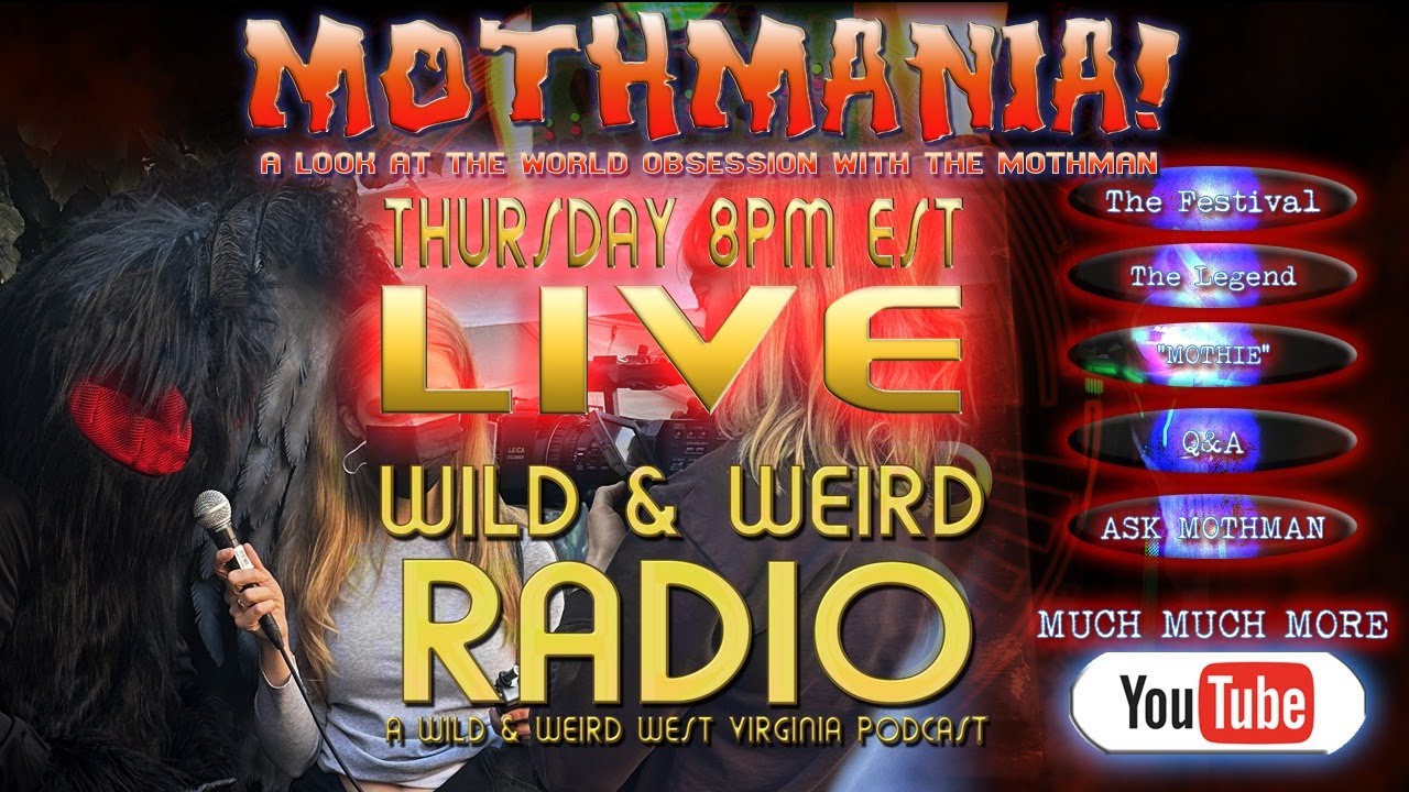 Mothmania! The World Obsession With Mothman with Special Guest Jeff ...
