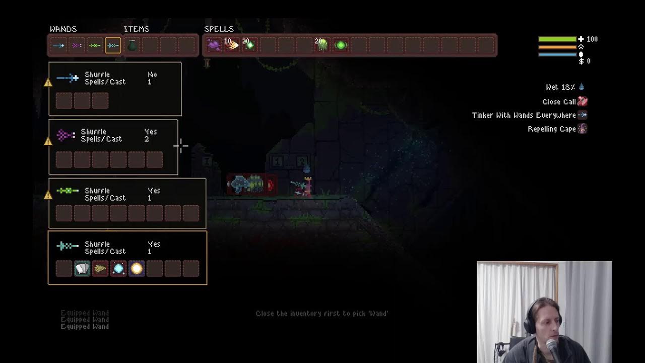 ZoraTheArdent, [Noita] For the wands!! - YouTube